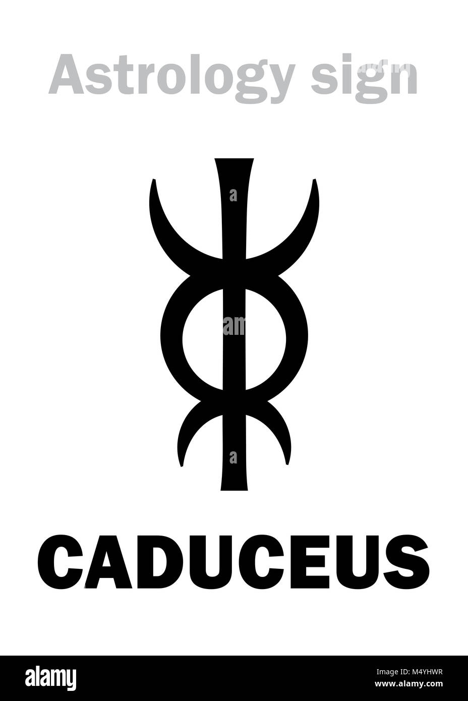 Symbole de mercure de la planète hermes Banque de photographies et d ...