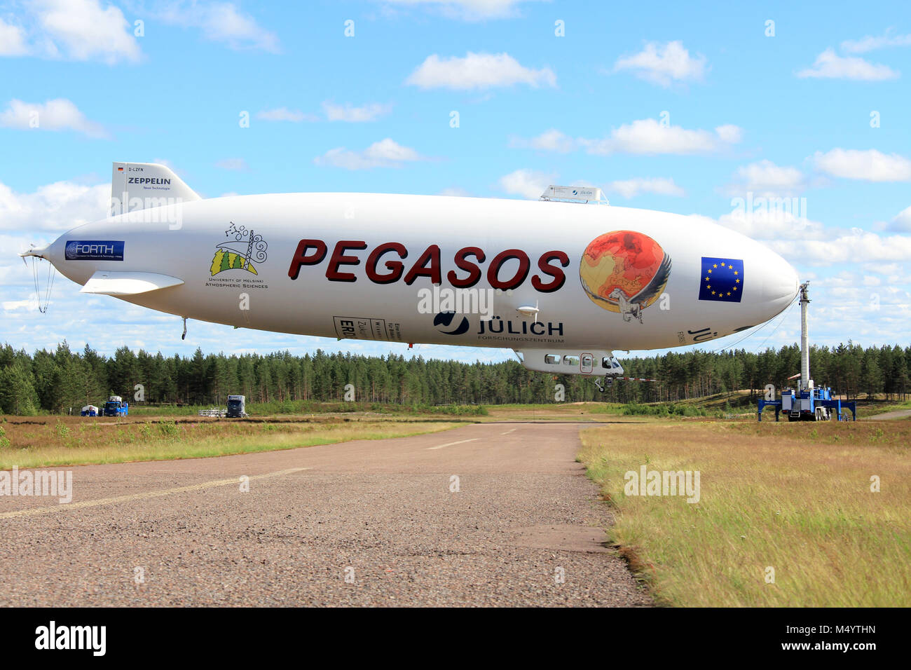 Dirigeable zeppelin nt Banque de photographies et d’images à haute ...