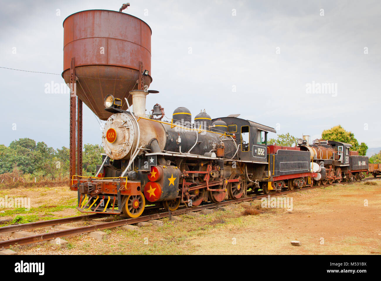 Trinidad cuba cuban steam train train Banque de photographies et d ...