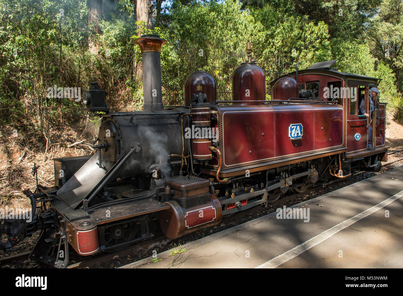 Puffing billy locomotive Banque de photographies et d’images à haute ...