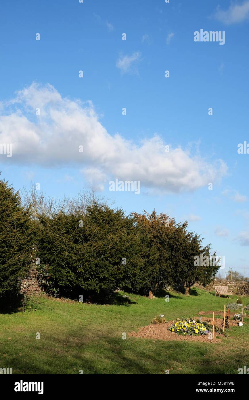 Croix en bois pour marquer la tombe Banque de photographies et d’images ...