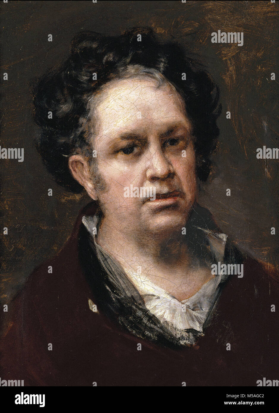 Self portrait goya Banque de photographies et d’images à haute ...