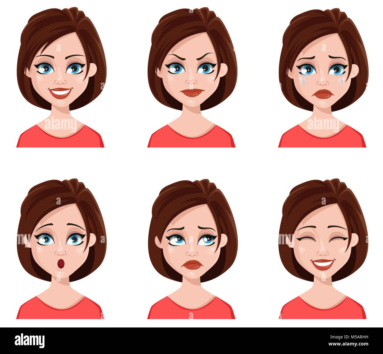 Clipart De Visage D'émotion