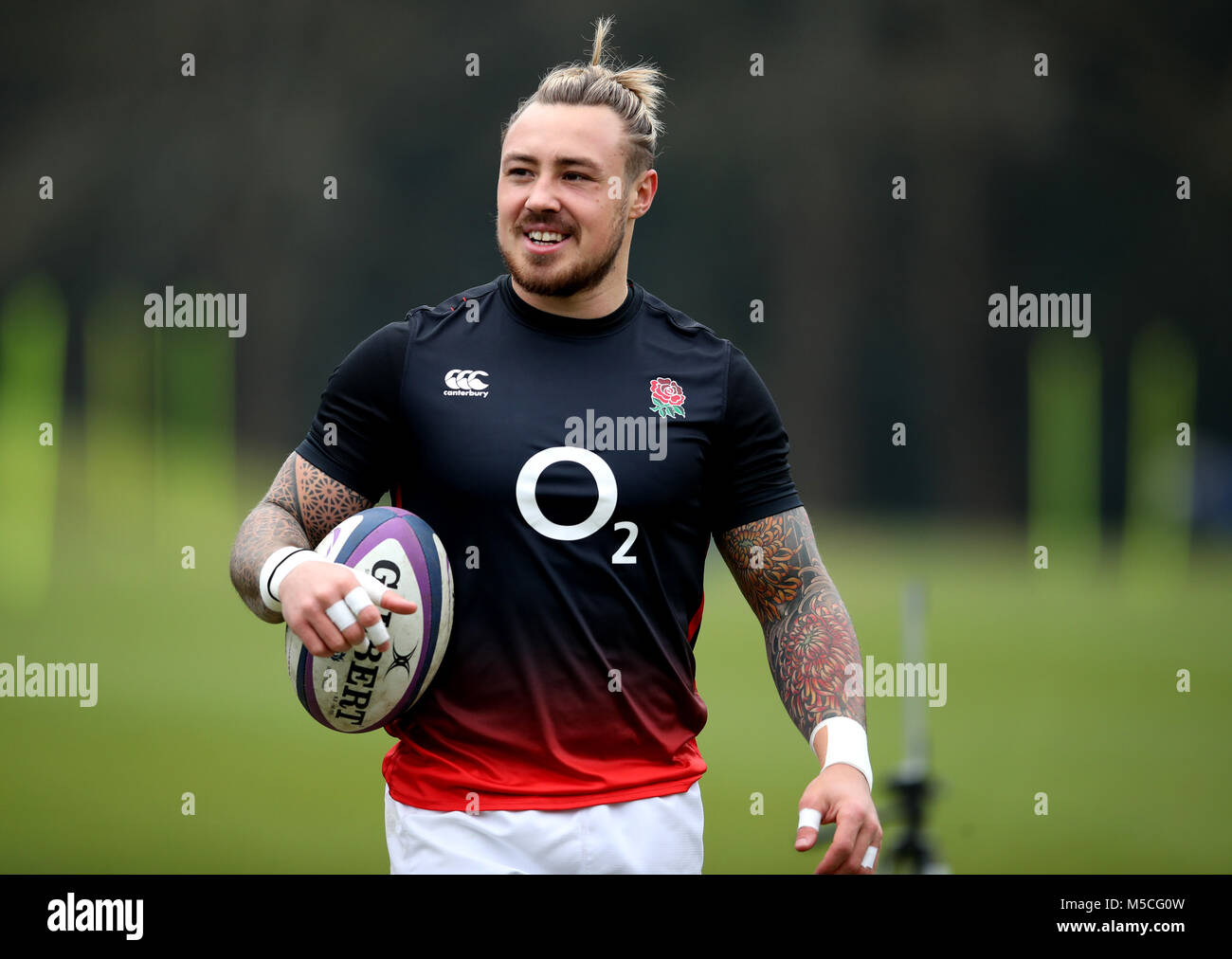 Angleterre jack nowell session de formation pennyhill park Banque de ...