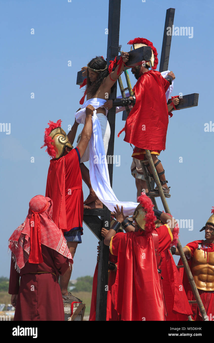 Self Crucifixion Banque d'image et photos - Alamy