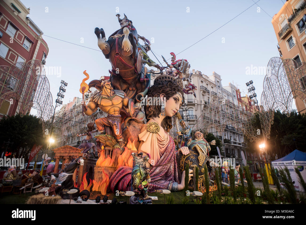 Les fallas de valencia Banque de photographies et d’images à haute ...