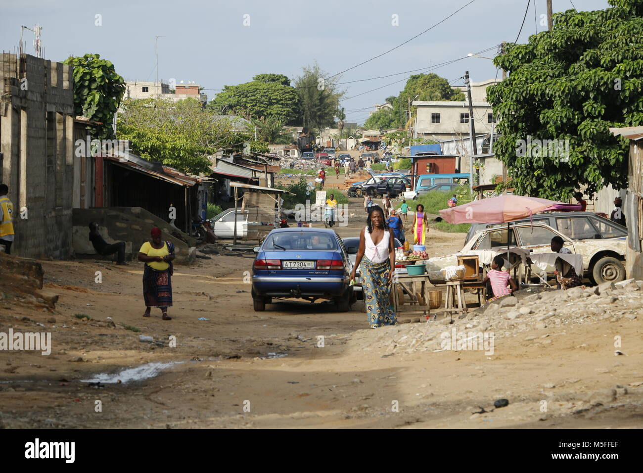 Streetlife à Cotonou, Bénin Photo Stock - Alamy