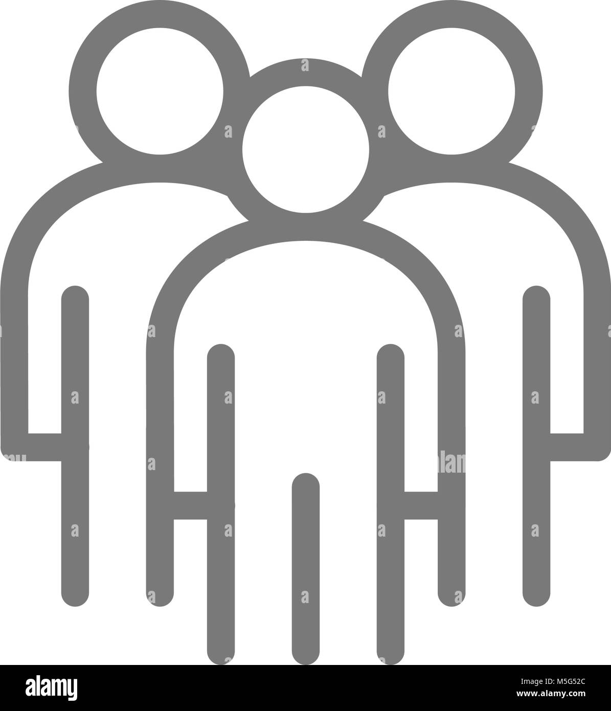 Pictogramme ressources humaines Banque d'images vectorielles - Alamy