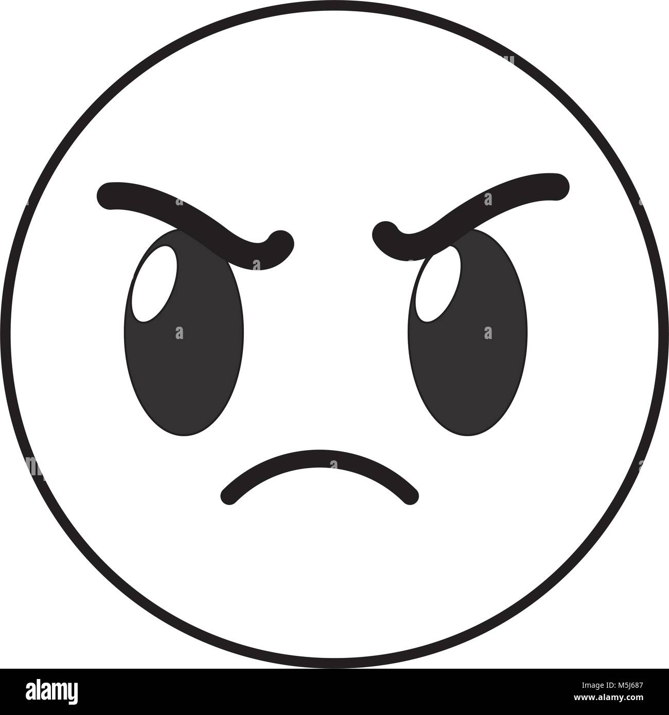 Emoji Angry Banque d'image et photos - Alamy