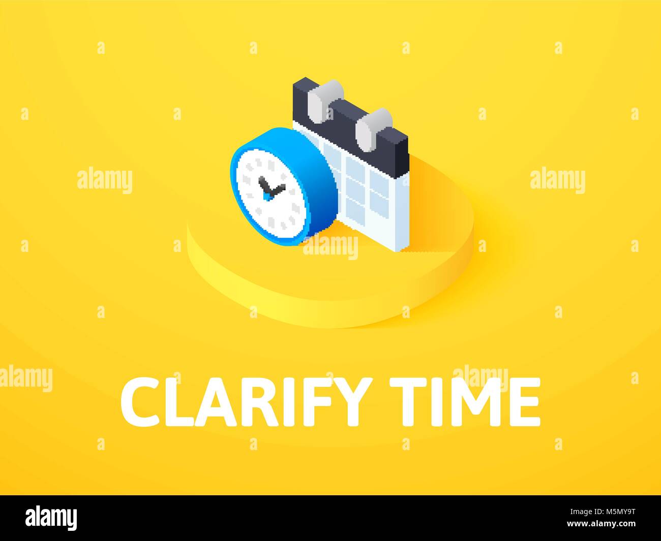 Clarifier le logo Banque d'images vectorielles - Alamy