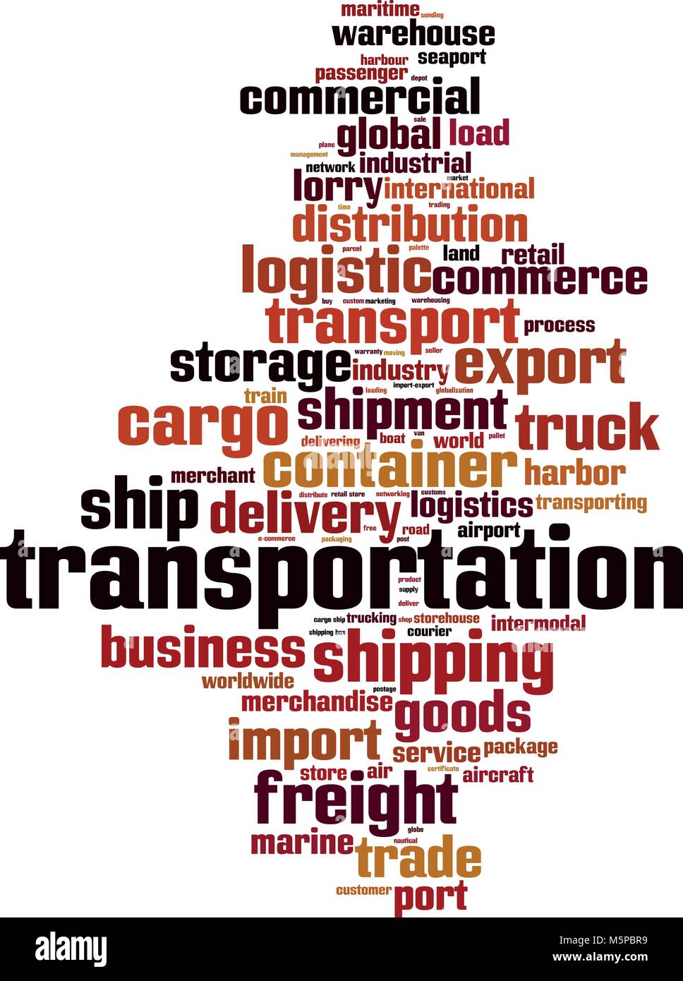 Intermodal container train Banque d'images vectorielles - Alamy