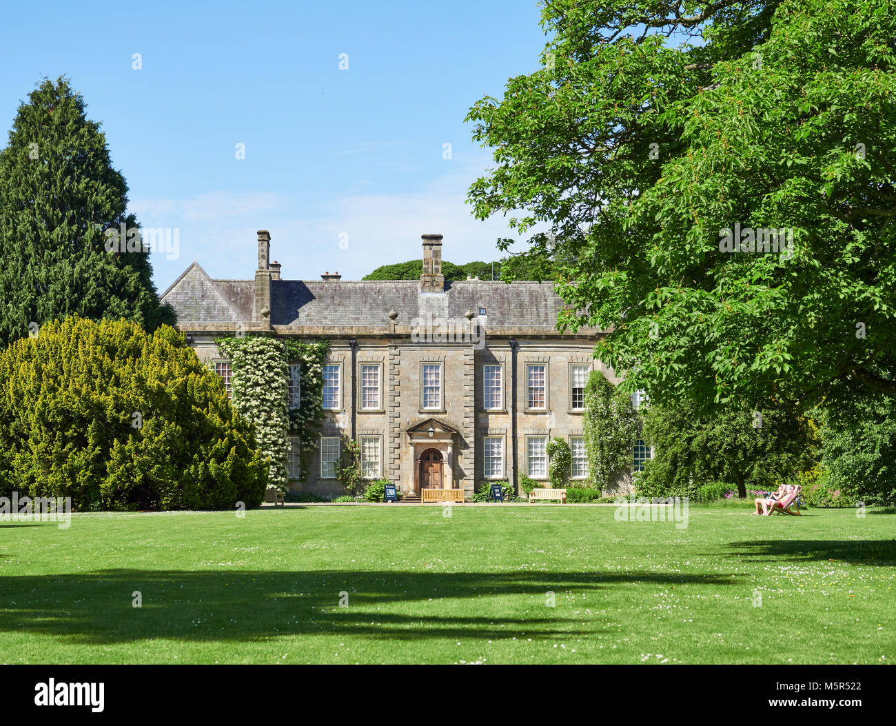 Wallington hall et pelouse Banque de photographies et d’images à haute ...
