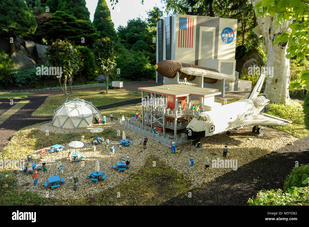 Lego briques Mini de la NASA de Cap Canaveral la superficie des terres ...