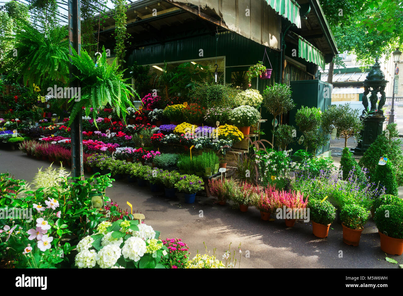 Marché aux fleurs paris Banque de photographies et d’images à haute ...