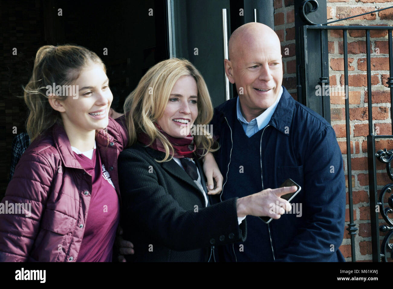 Souhait mortel, de gauche : Camila Morrone, Elisabeth Shue, Bruce ...