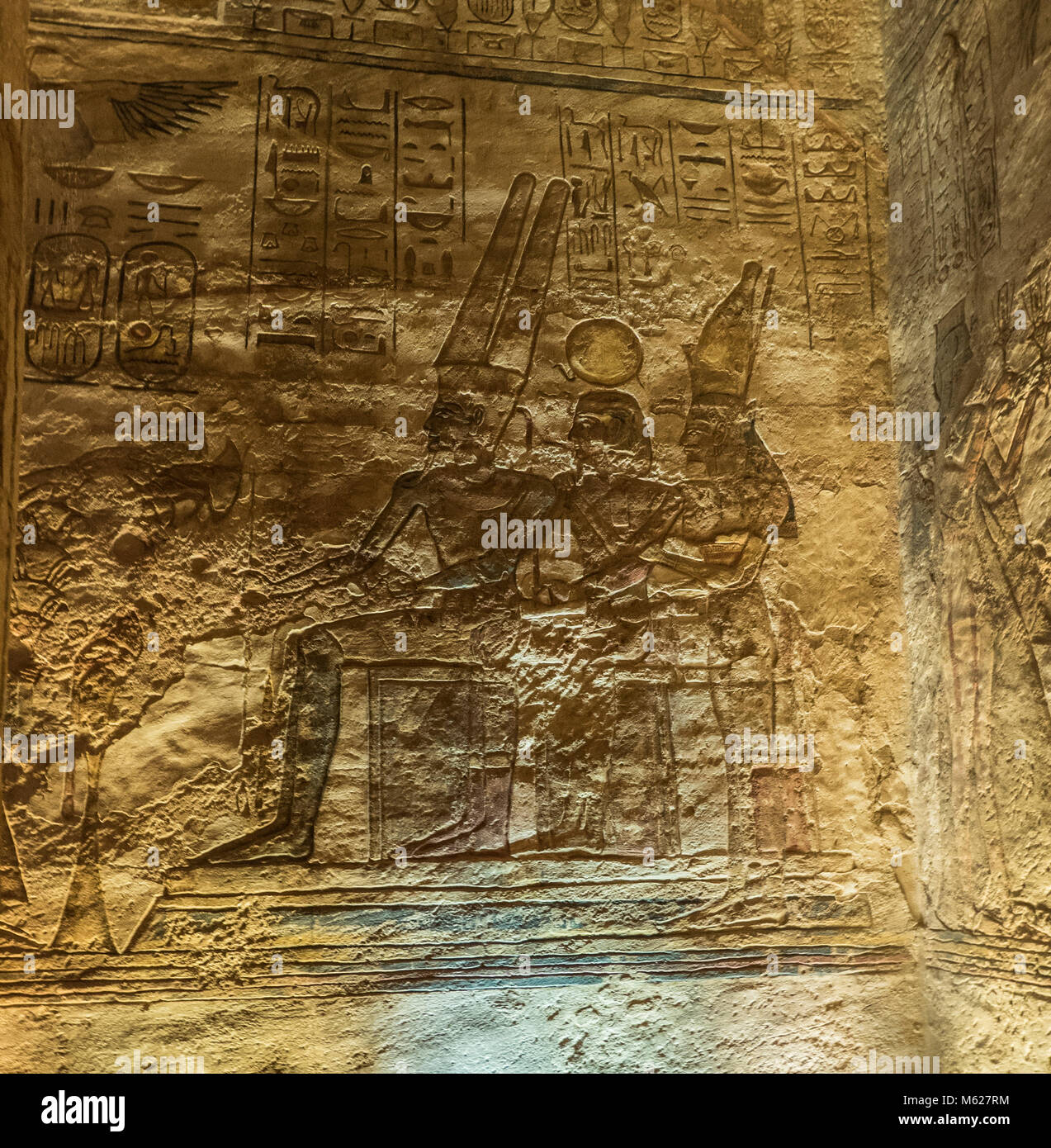 Le grand temple d'abu simbel Banque de photographies et d’images à ...