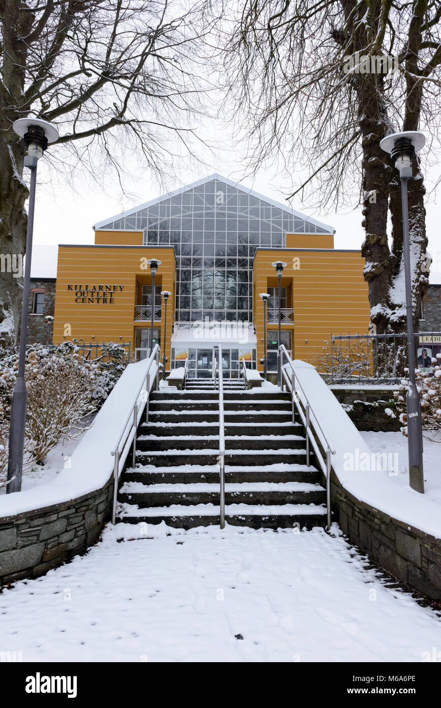 Centre de sortie de killarney neige Banque de photographies et d’images ...