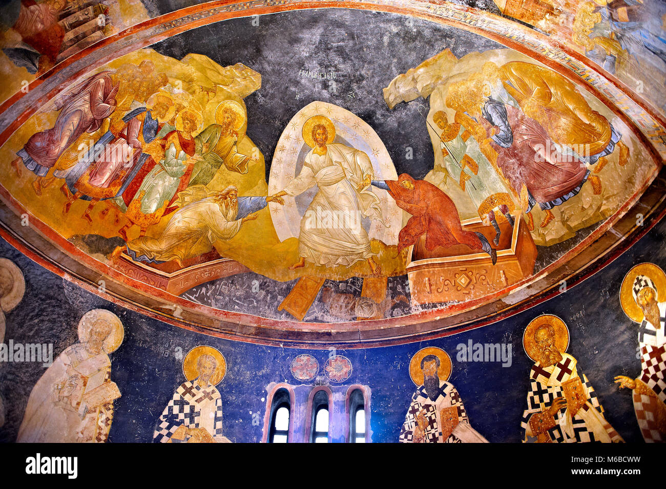 Fresque byzantine christ Banque de photographies et d’images à haute résolution - Alamy