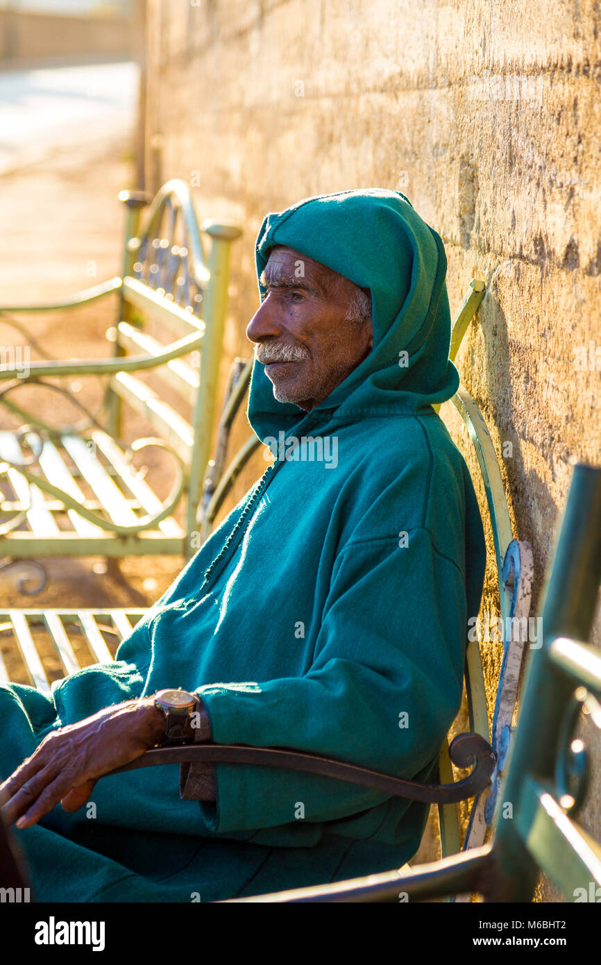 Portrait d'un homme marocain, maroc Banque de photographies et d’images ...