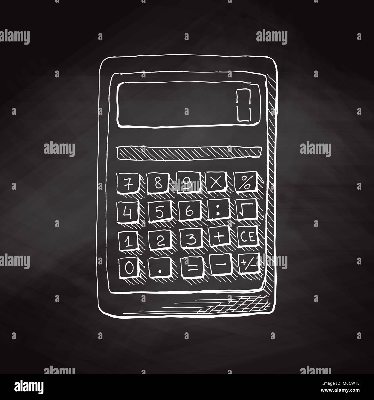 Calculator icon cartoon style Banque de photographies et d’images à ...