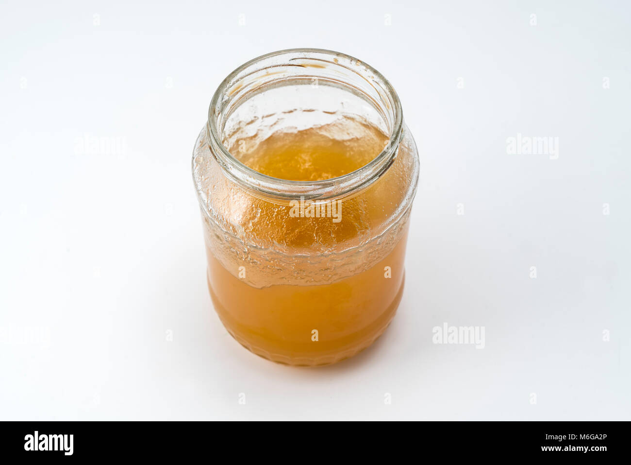 Pot de miel en verre Banque de photographies et d’images à haute ...