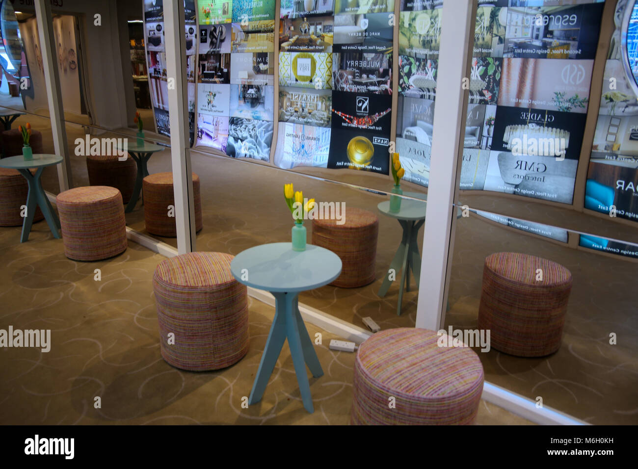 London UK 4 mars 2018 Chelsea Design Center,Chelsea Harbour, a ...