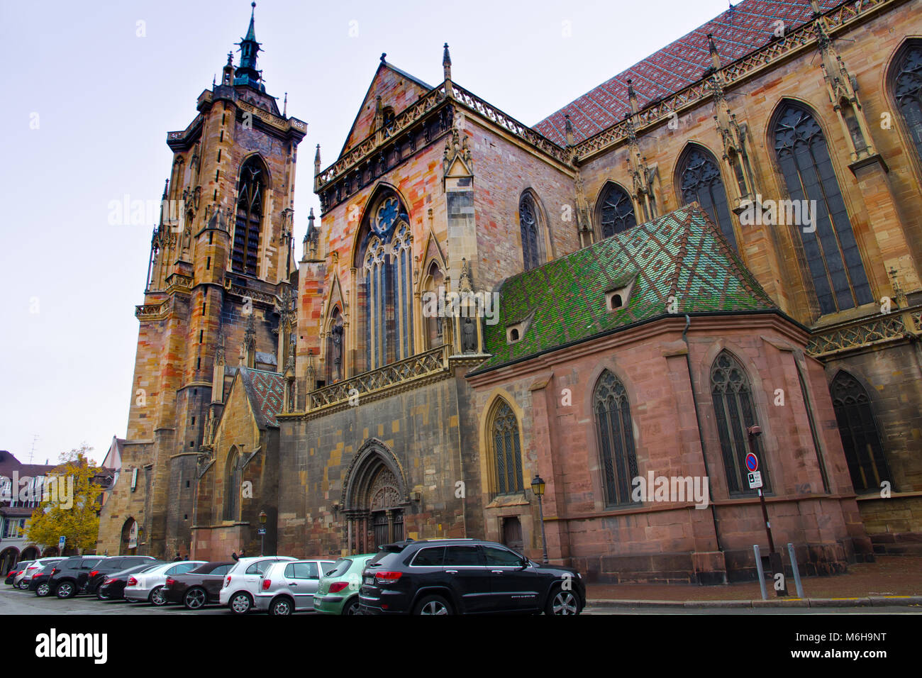 La Cathédrale Saint Martin (Eglise Saint Martin) à Colmar Photo Stock ...