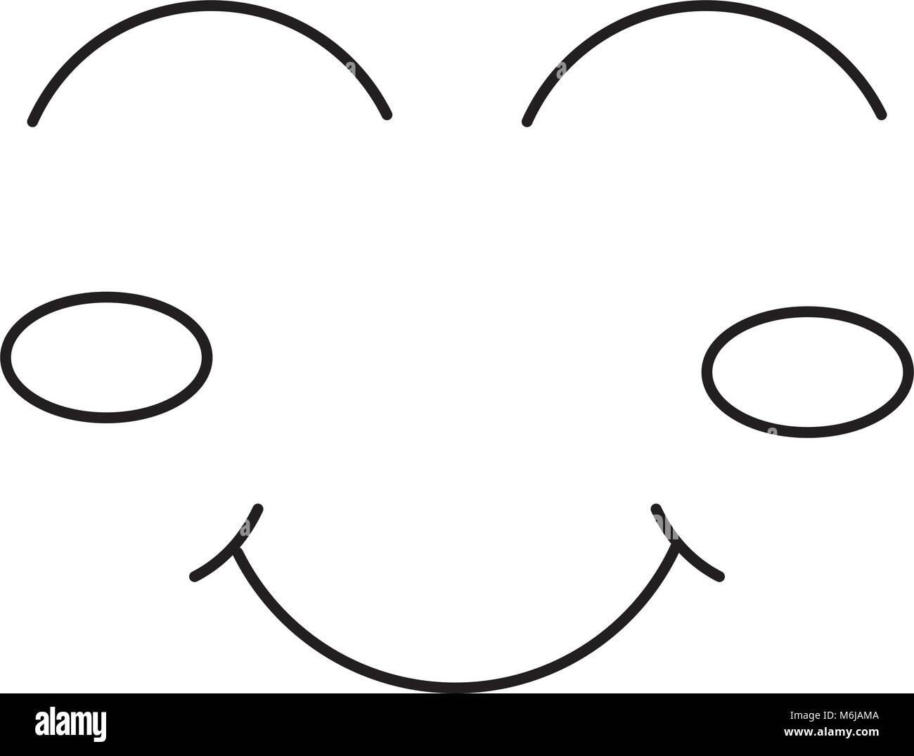 Yeux timides Banque d'images vectorielles - Alamy