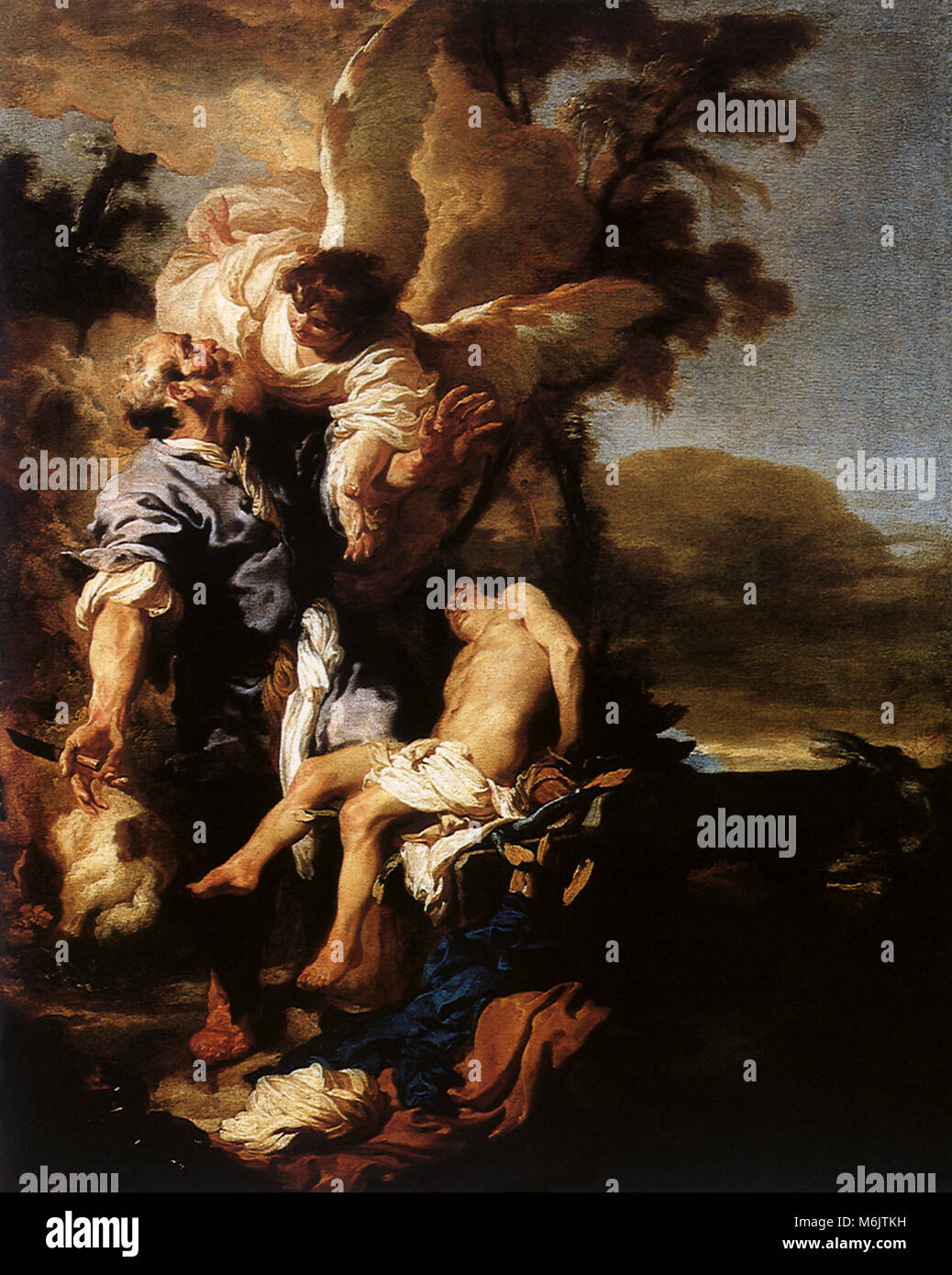 Le sacrifice d'un isaac Banque de photographies et d’images à haute ...