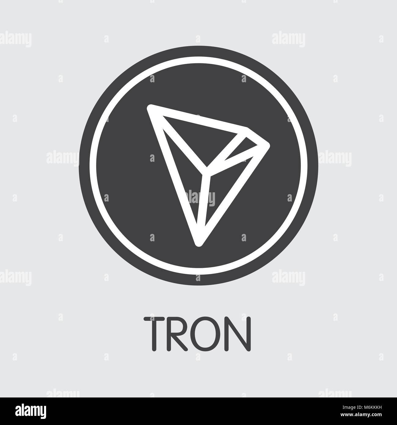 Tron logo Banque d'images vectorielles - Alamy