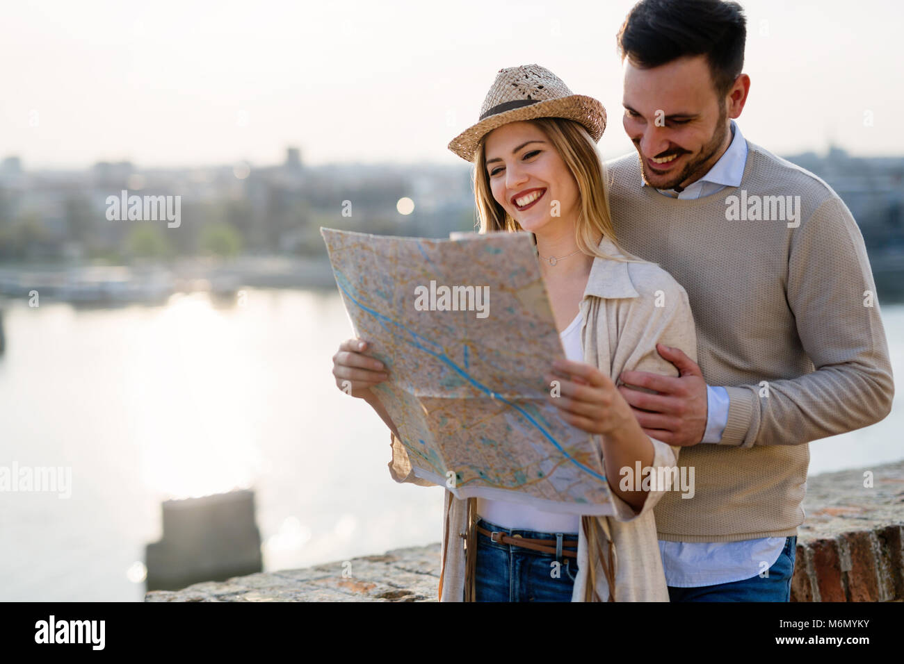 Carte de la ville des touristes Banque de photographies et d’images à ...