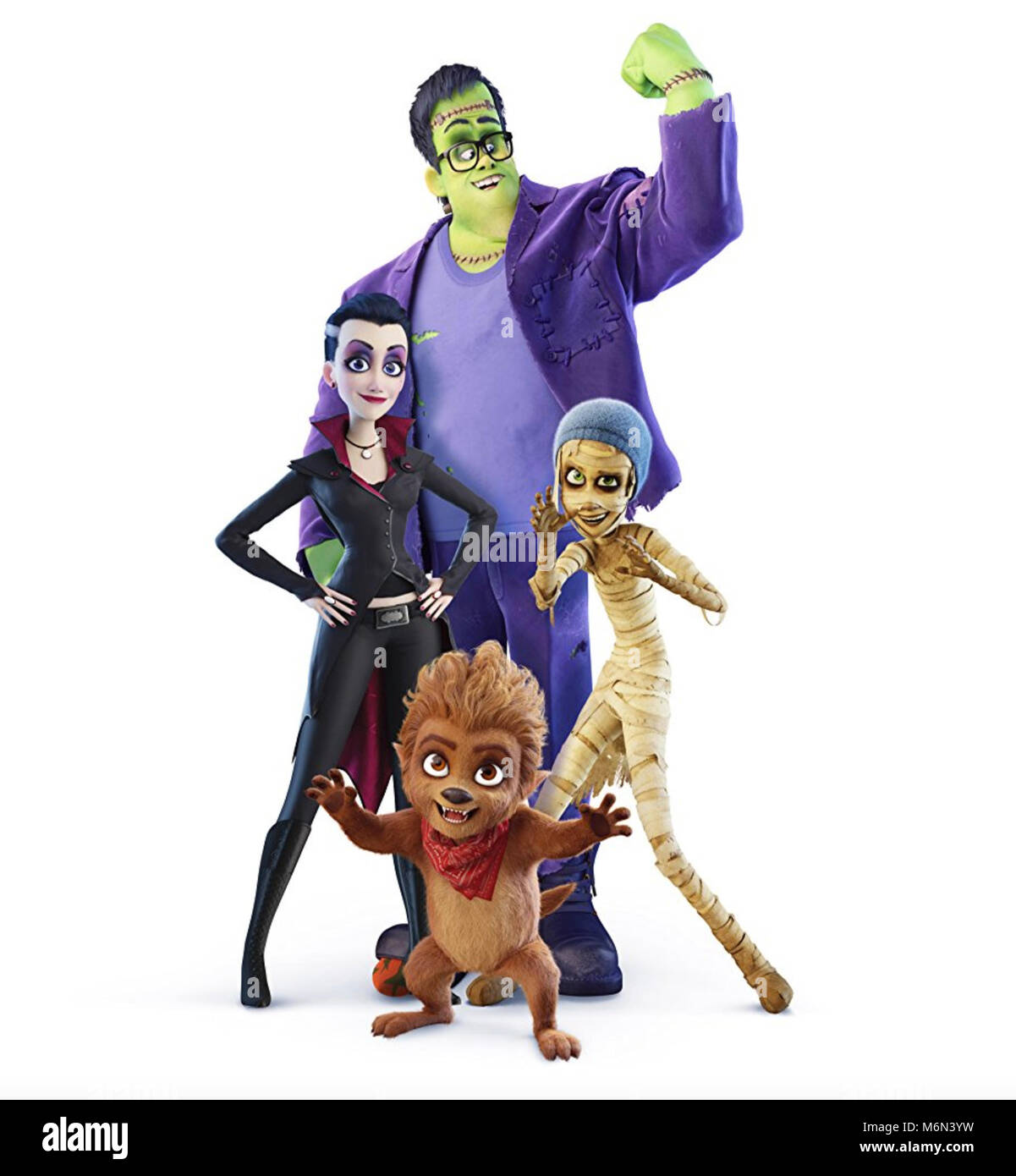 La famille MONSTER (aka Happy Family) 2017 Warner Bros/Attitude ...