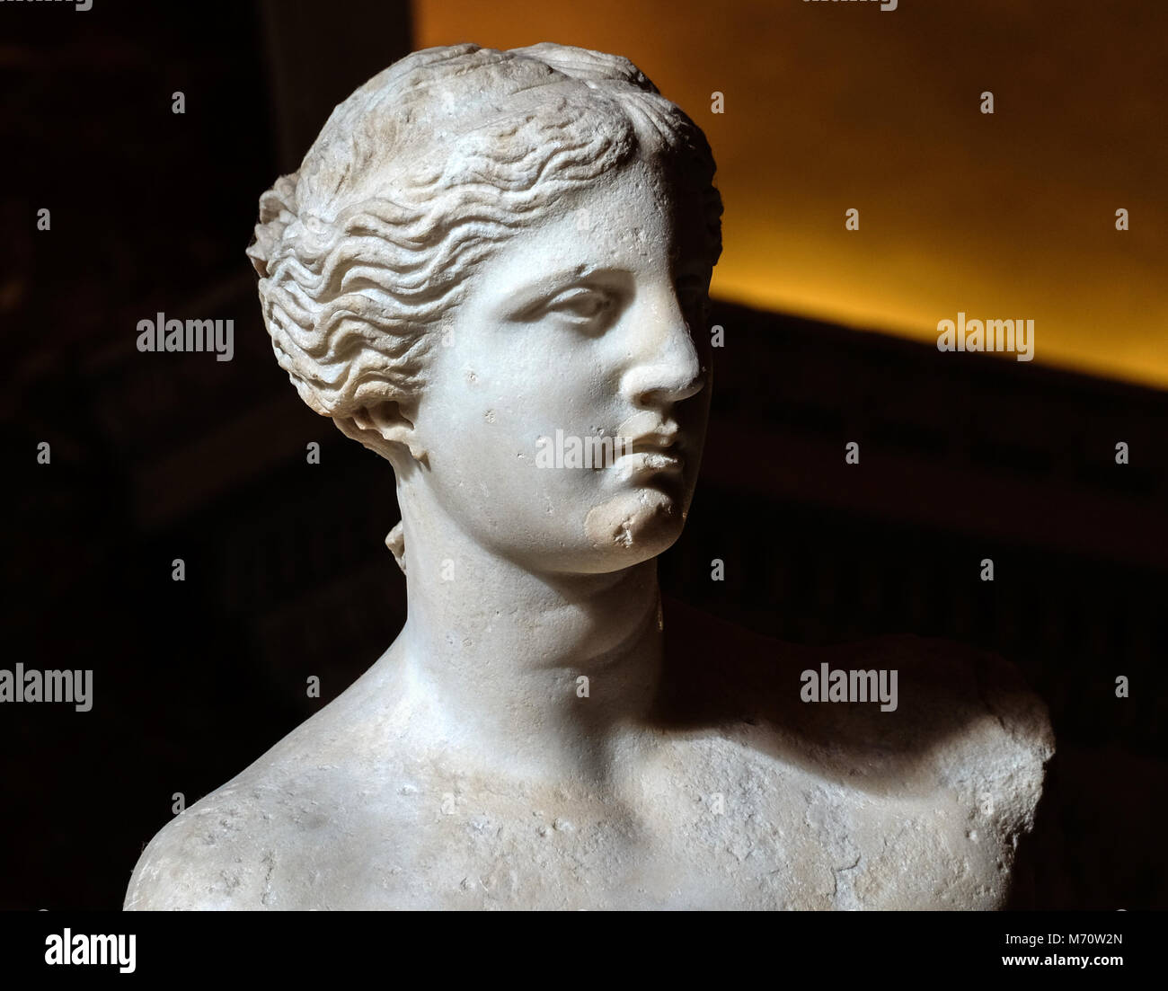 Paris, France - Novembre 2017 : Sculpture La Vénus de Milo au Louvre ...