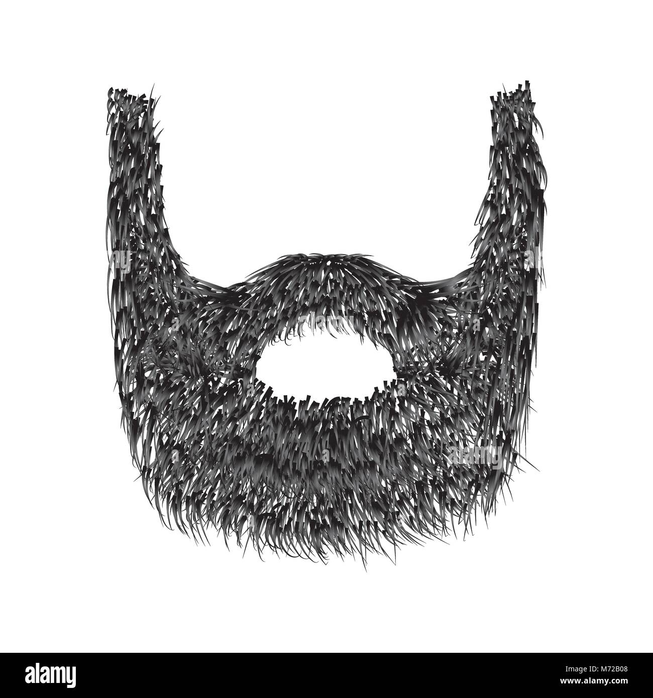 Longues barbes Banque d'images vectorielles - Alamy