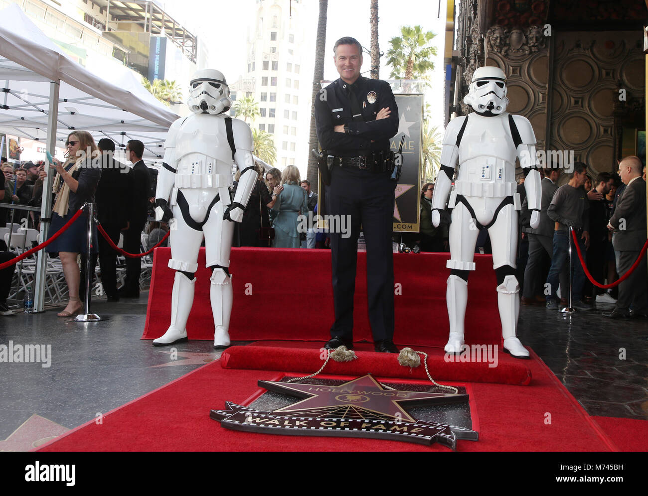 HOLLYWOOD, CA - 8 mars : Cory Palka, Mark Hamill à l'Honneur avec ...