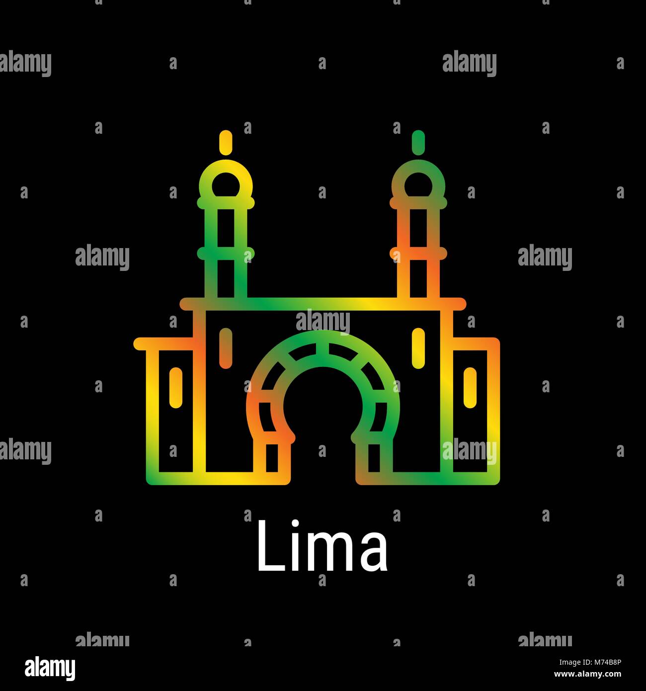 Logo de lima Banque d'images vectorielles - Alamy