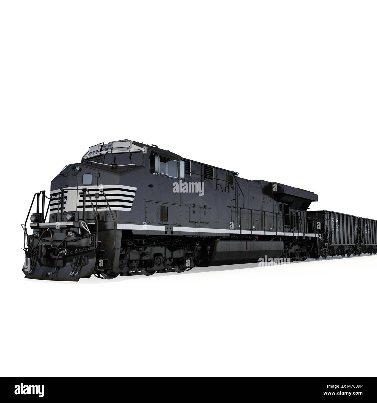 Bogie des locomotive diesel électrique Banque de photographies et d ...