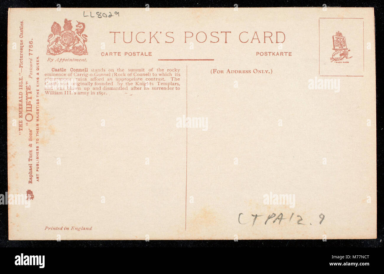 Connell castle Banque de photographies et d’images à haute résolution ...