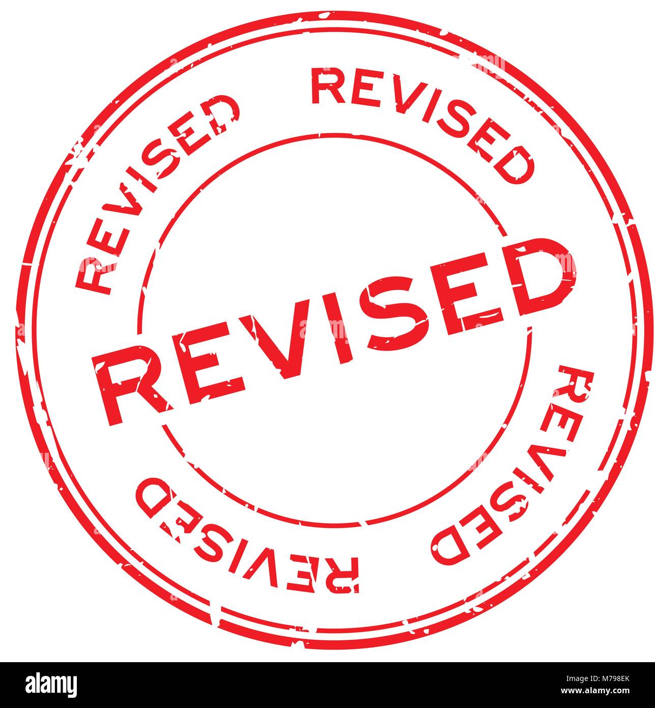 Revised stamp Banque de photographies et d’images à haute résolution ...