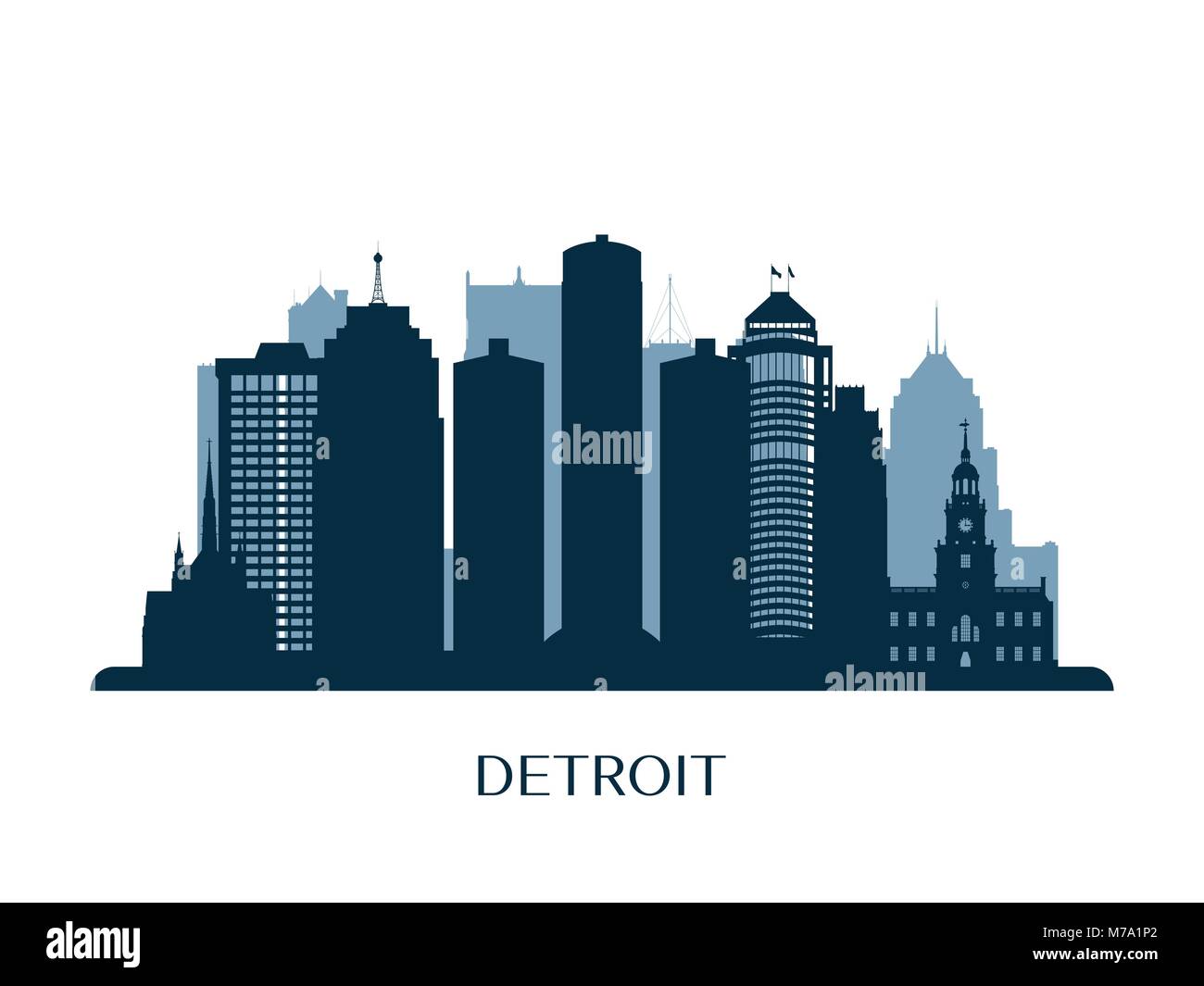 Detroit symbol Banque de photographies et d’images à haute résolution ...