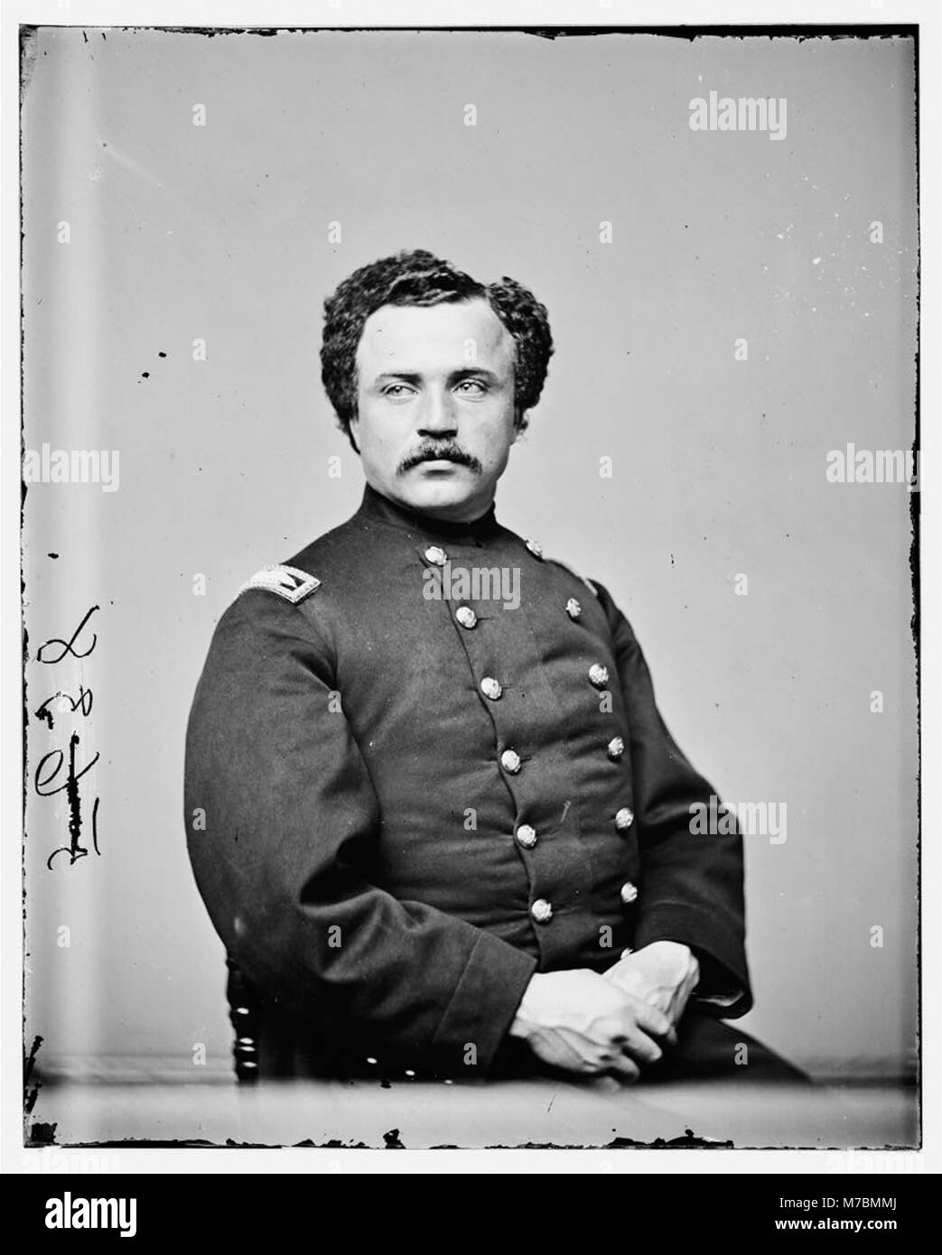 Un portrait du colonel Allen, capturant son image et son rôle dans l ...