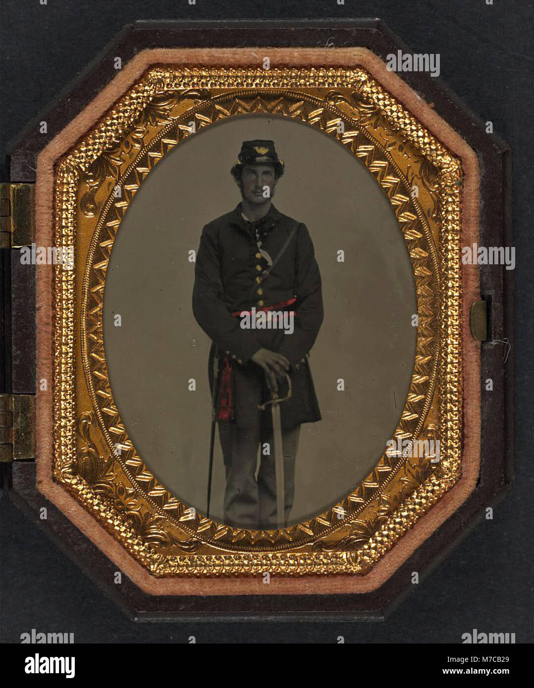 Premier lieutenant Jacob A. Domaine de la société K, 12e Régiment d ...