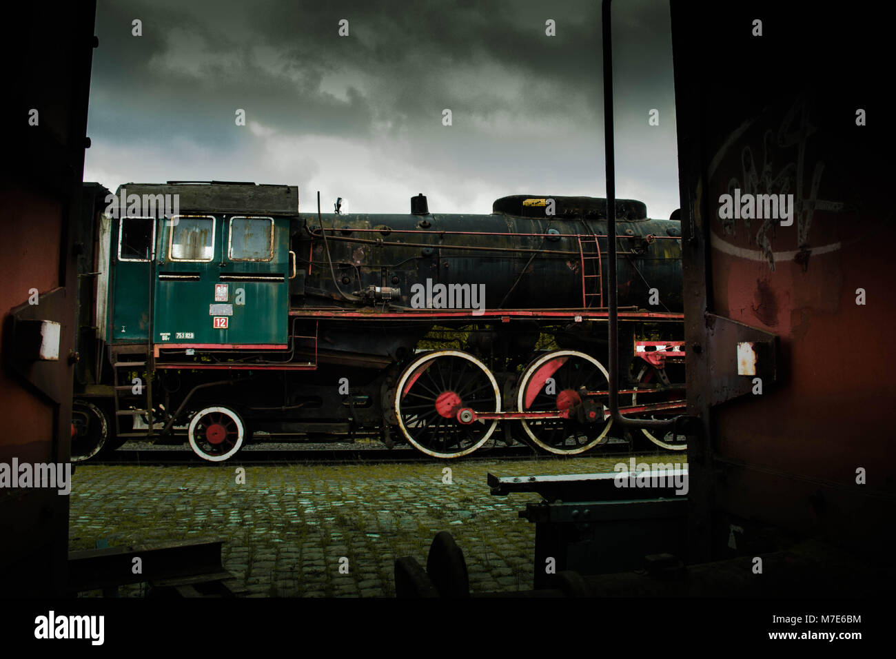 Trains abandonnes Banque de photographies et d’images à haute résolution - Alamy