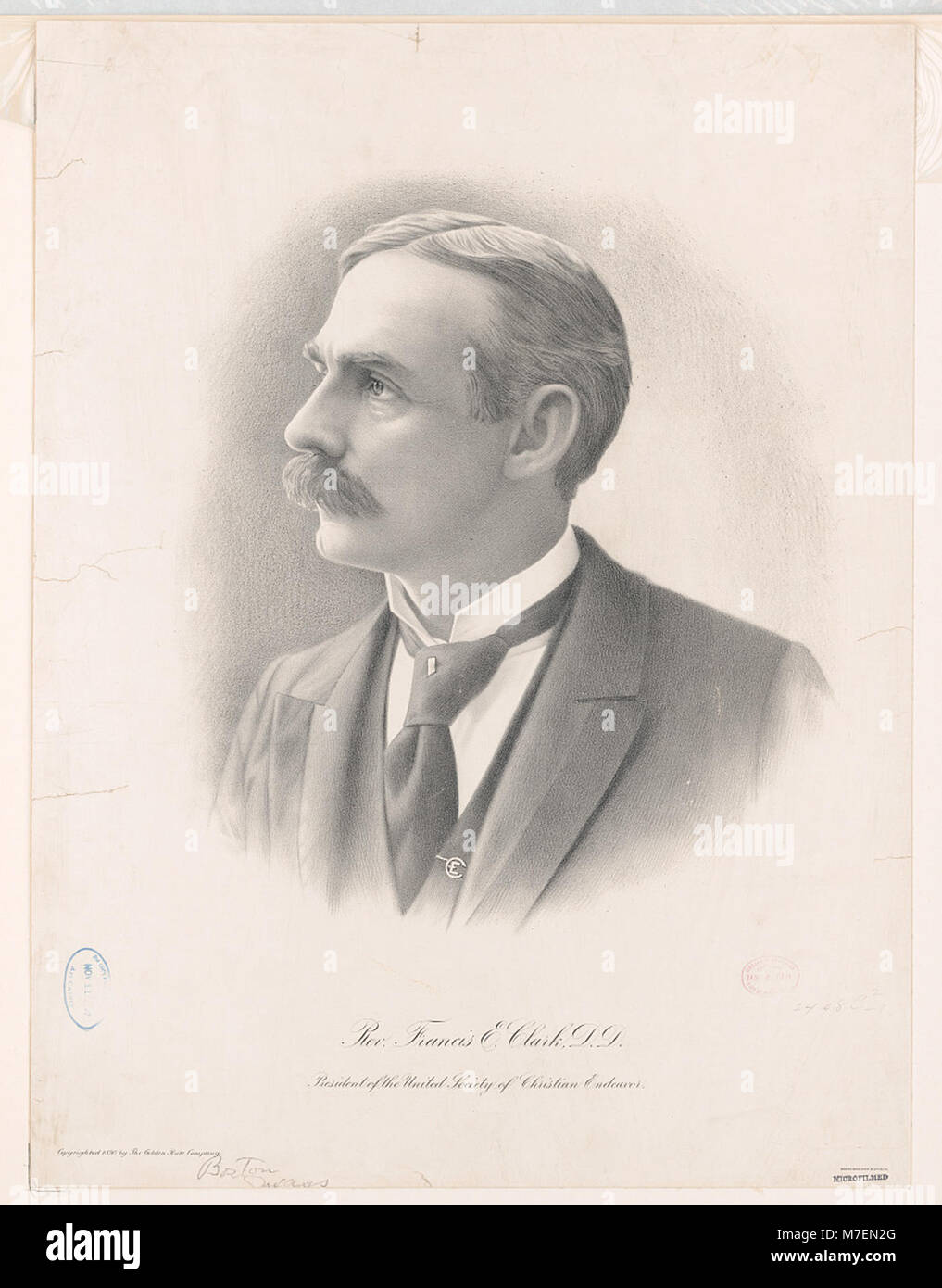 Le révérend Francis E. Clark, D.D., était une figure éminente de l ...
