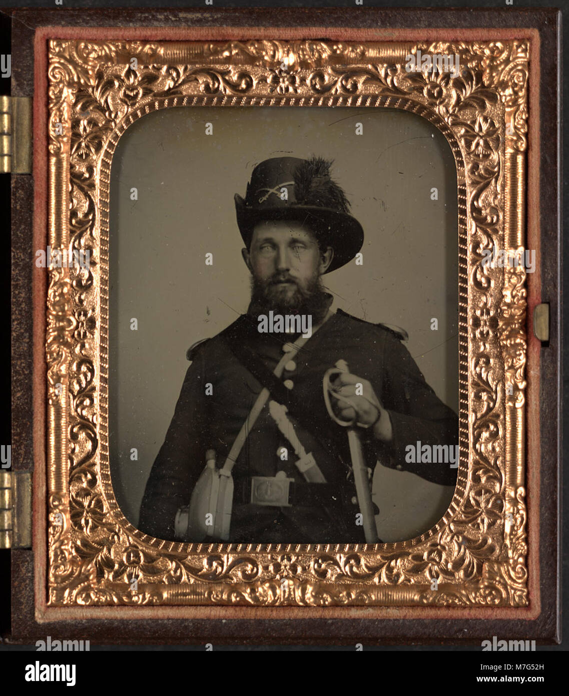 Portrait du second sergent John Hamilton Ervine, représentant son ...