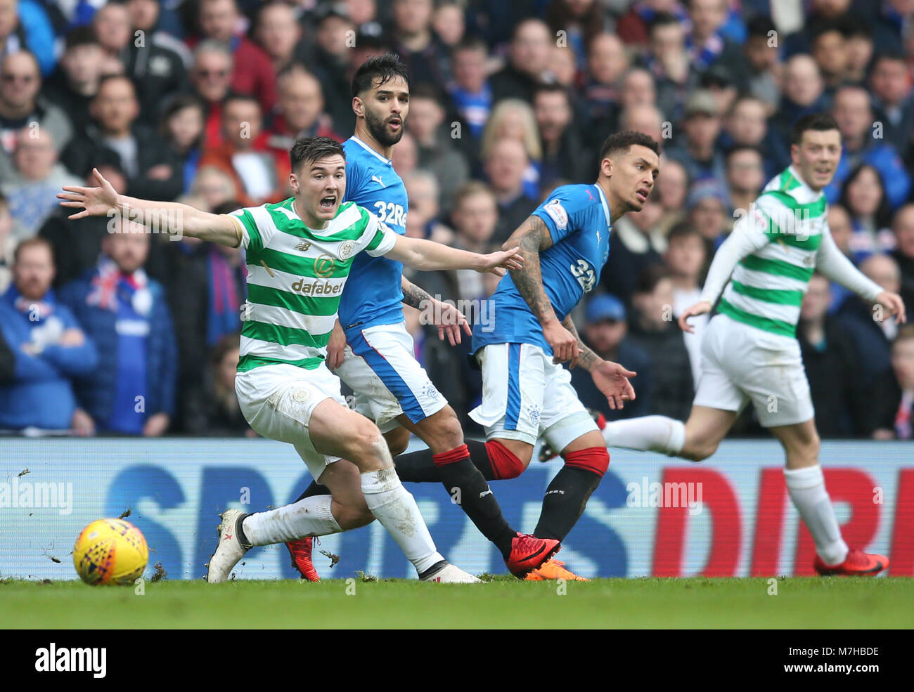 Kieran tierney ibrox Banque de photographies et d’images à haute ...