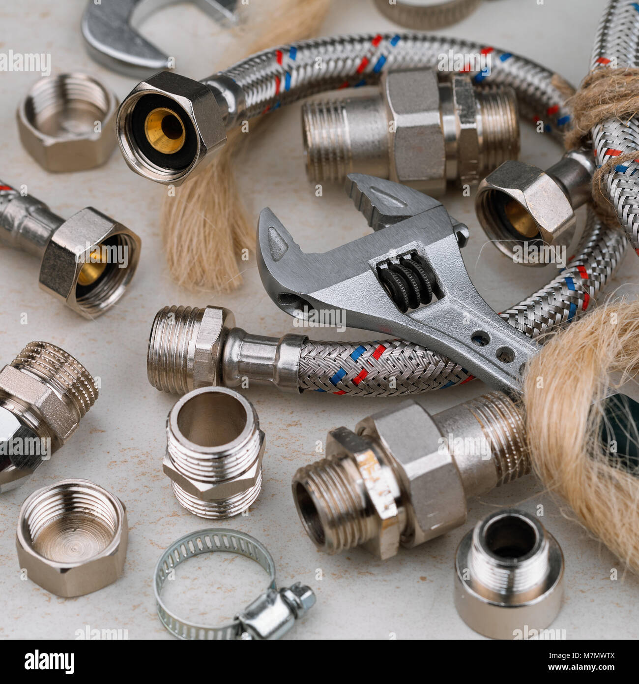 Outils de plomberie Banque de photographies et d’images à haute ...