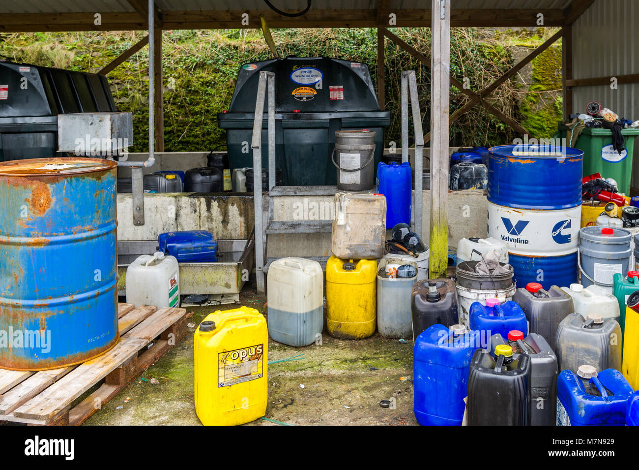 Waste oil Banque de photographies et d’images à haute résolution - Alamy