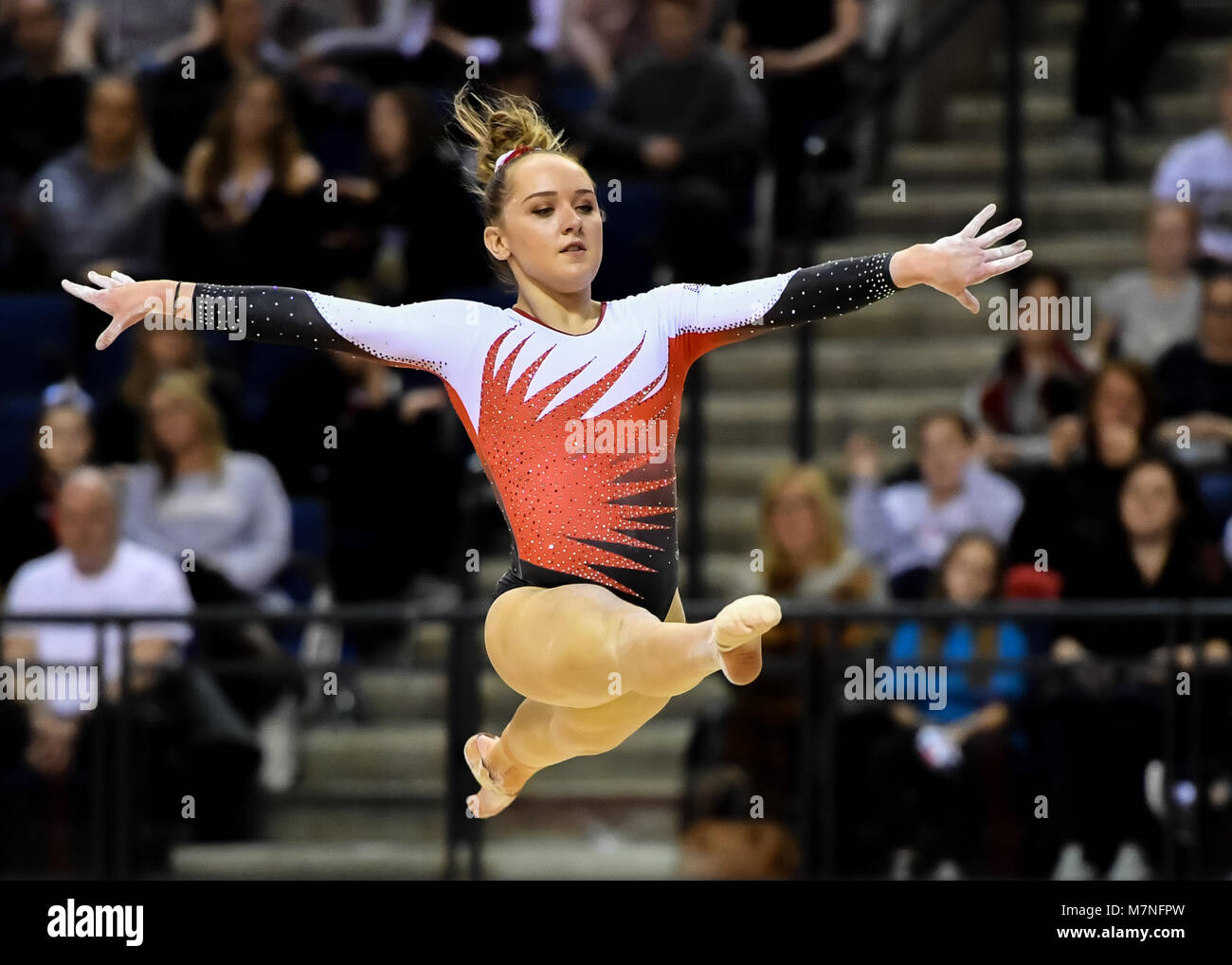 Grande bretagne amy tinkler sur poutre Banque de photographies et d ...