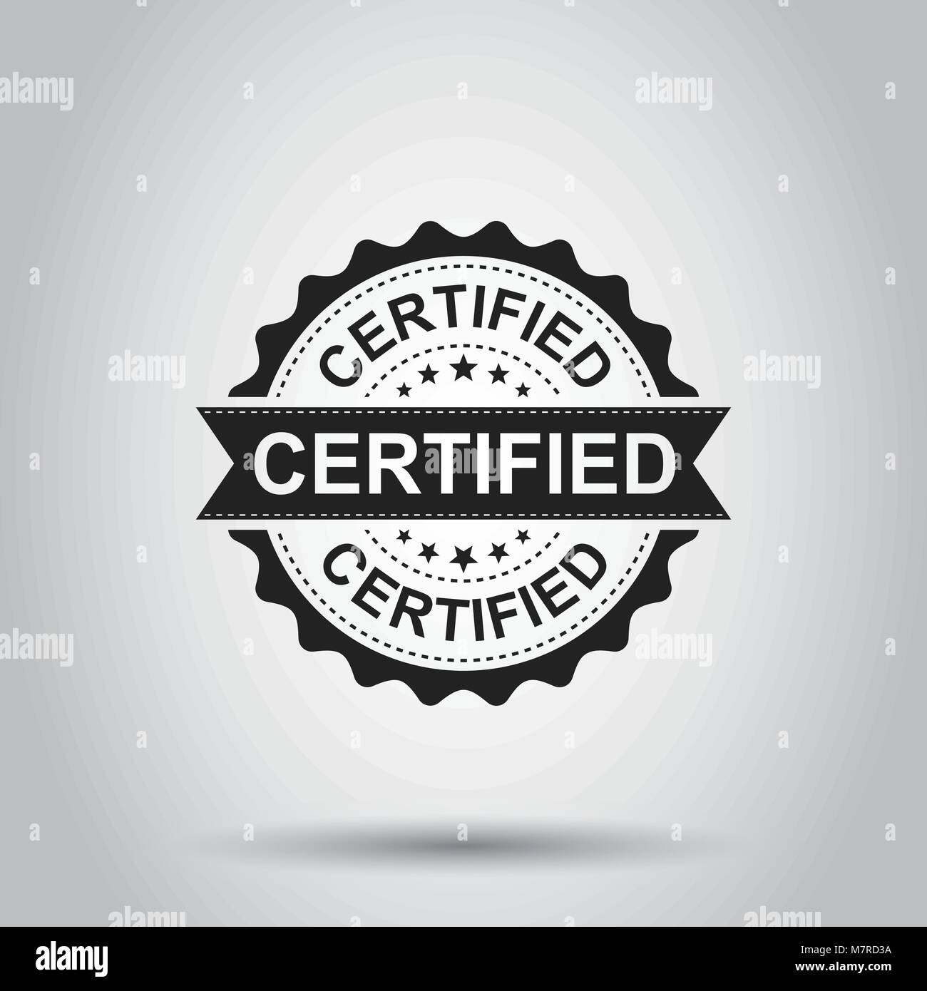 Certification vector vectors Banque de photographies et d’images à ...